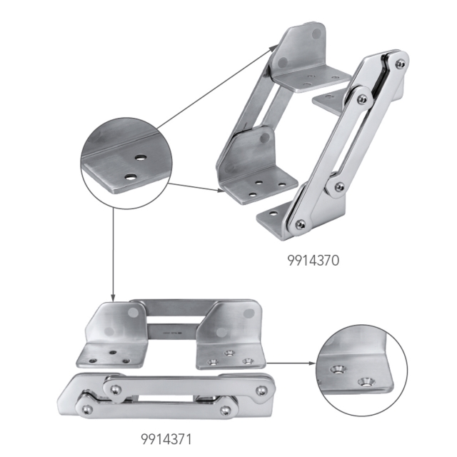 Heavy Duty Locking Hinges